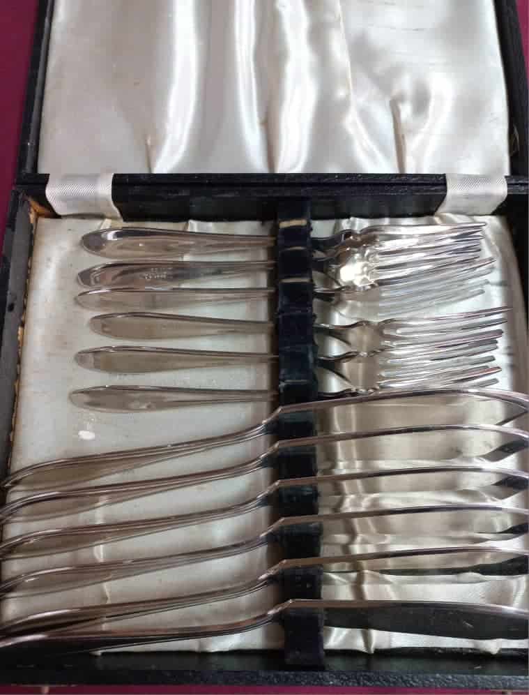 #2364 Silver Vis eetstel – Sobyso